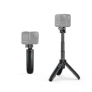 GoPro Travel Kit: Includes Magnetic Swivel Clip, Shorty, and Compact Case - Official GoPro Product, AKTTR-002