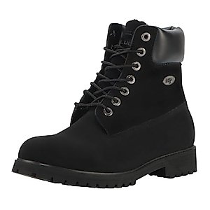 Lugz Men's Convoy Fleece Boot, Black, 8 D US