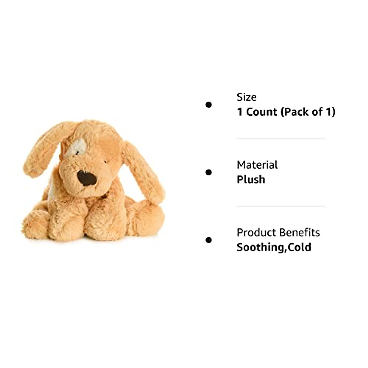 1i4 Group Warm Pals Microwavable Lavender Scented Plush Toy Weighted Stuffed Animal - Puppy Love