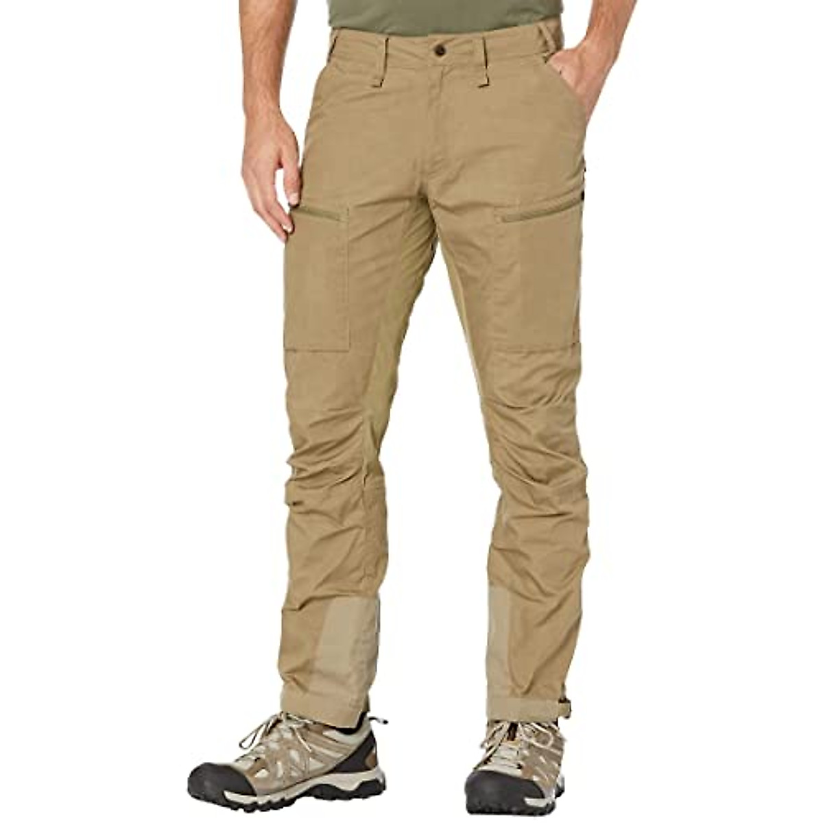 Fjallraven Abisko Lite Trekking Trouser - Men's Light Olive 56 Regular