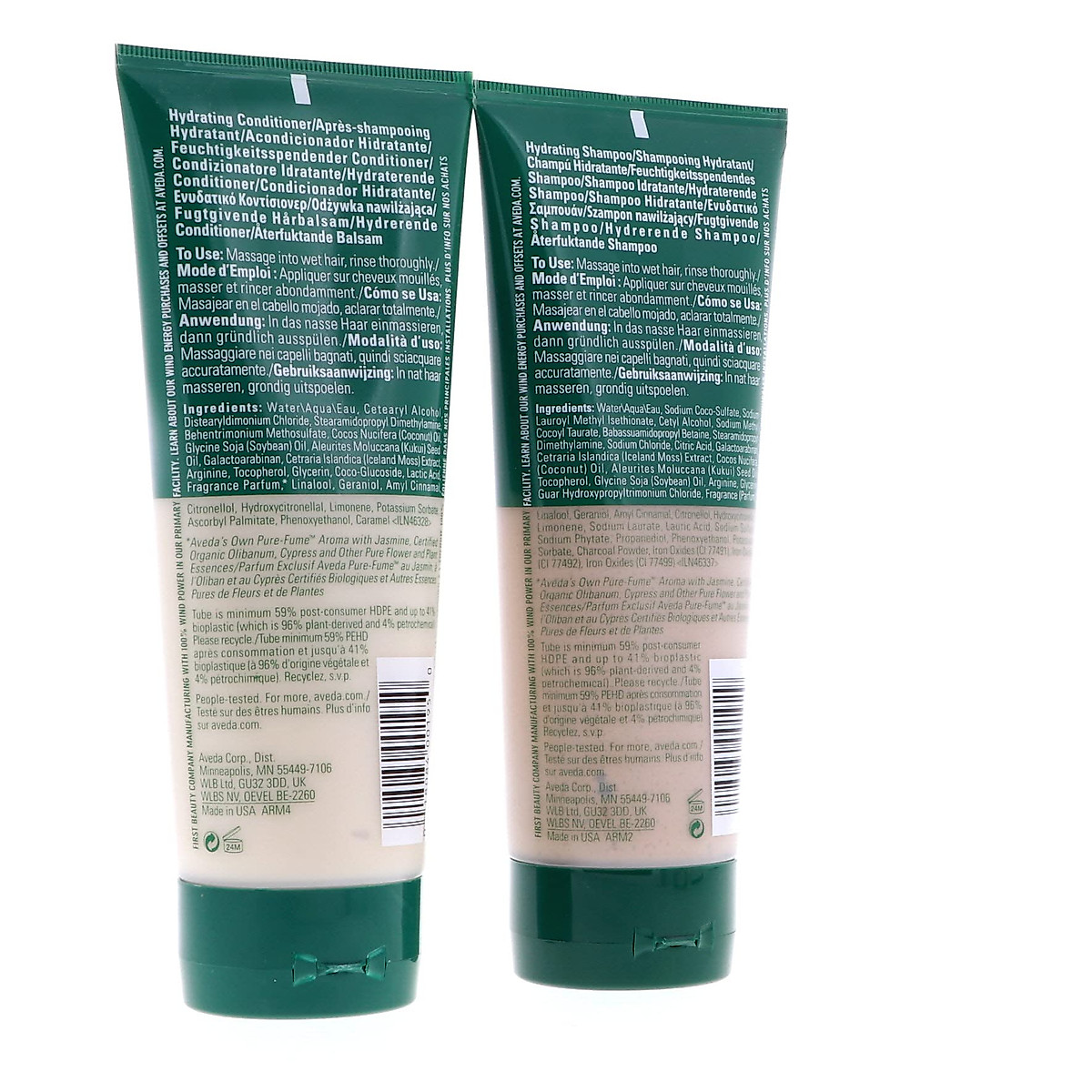 AVEDA Sap Moss Weightless Hydration Shampoo and Conditioner Set 6.7 Ounce Each