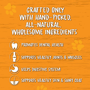 Chewer's Joy Collagen Spring Sticks 15pk 5-6" for Dogs. Up to 100% Collagen Promotes Healthy Joints, Bones, Skin, Digestion, & Shiny Coat. Bully Stick & Rawhide Alternative. Long Lasting.