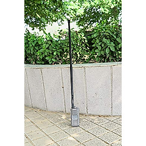 Retevis Ham Radio Antenna,Foldable Tactical Antenna Compatible with Baofeng UV-5R BF-F8HP Retevis RT29 RT-5R Ailunce HD1 Walkie Talkie,29inch Dual Band VHF UHF SMA-F Two Way Radio Antenna(1 Pack)