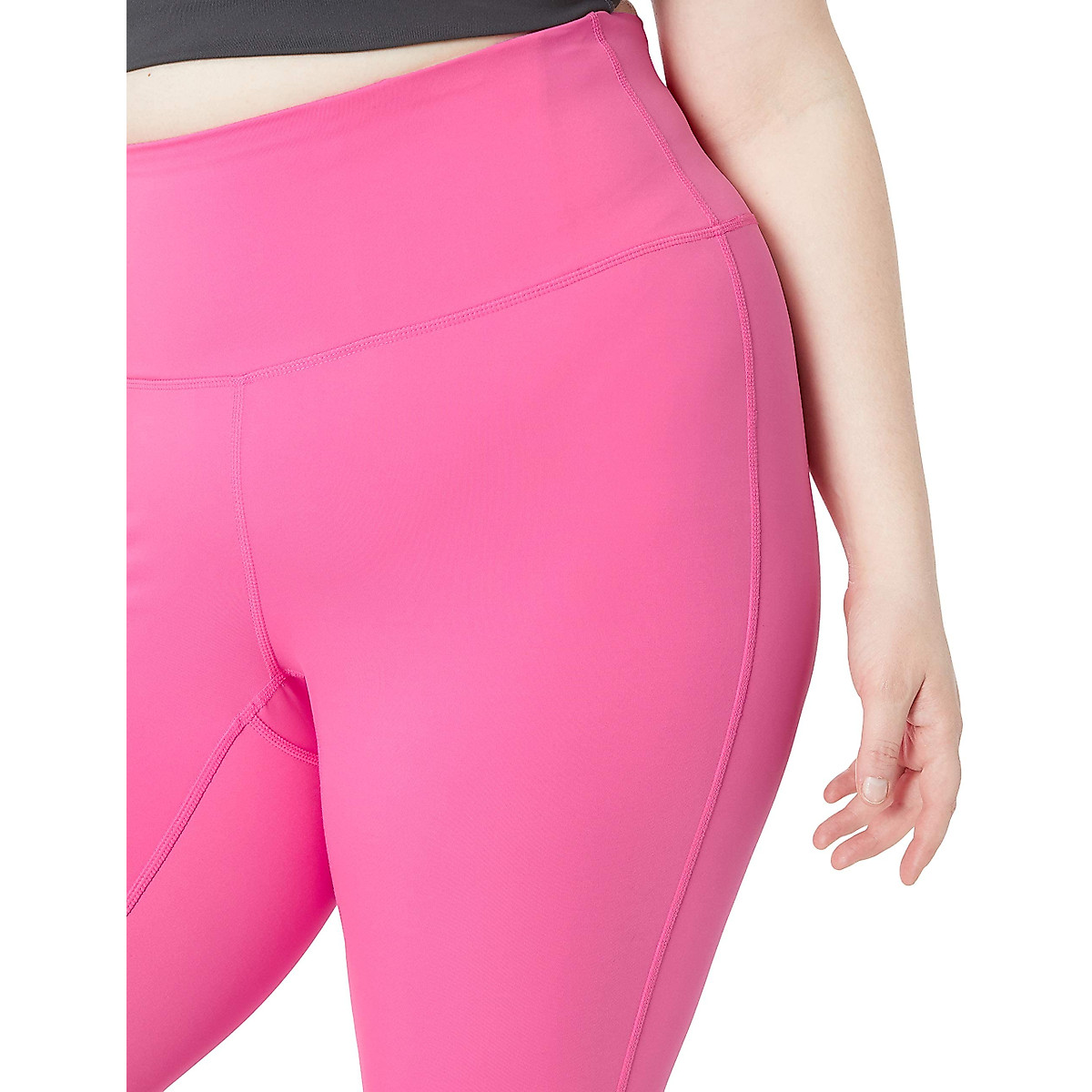 Amazon Essentials Women's Active Sculpt High-Rise Full-Length Legging (Available in Plus Size), Bright Pink, Medium