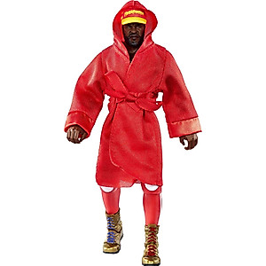 Mattel WWE Ultimate Edition Action Figure & Accessories Set, Mr. T 6-inch Collectible with 30 Articulation Points, Swappable Pieces & Entrance Gear