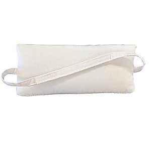 Sunbrella Headrest Pillow -fits Ledge Lounger (Natural (White))