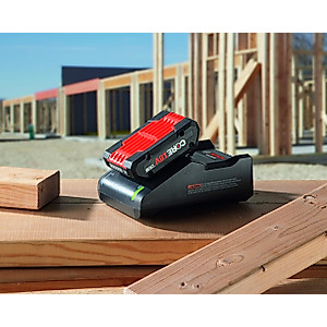 BOSCH GXS18V-15N15 18V Starter Kit with (1) CORE18V 4.0 Ah Compact Battery GWS18V-8N18V Brushless 4-1/2 in. Angle Grinder with Slide Switch (Bare Tool)