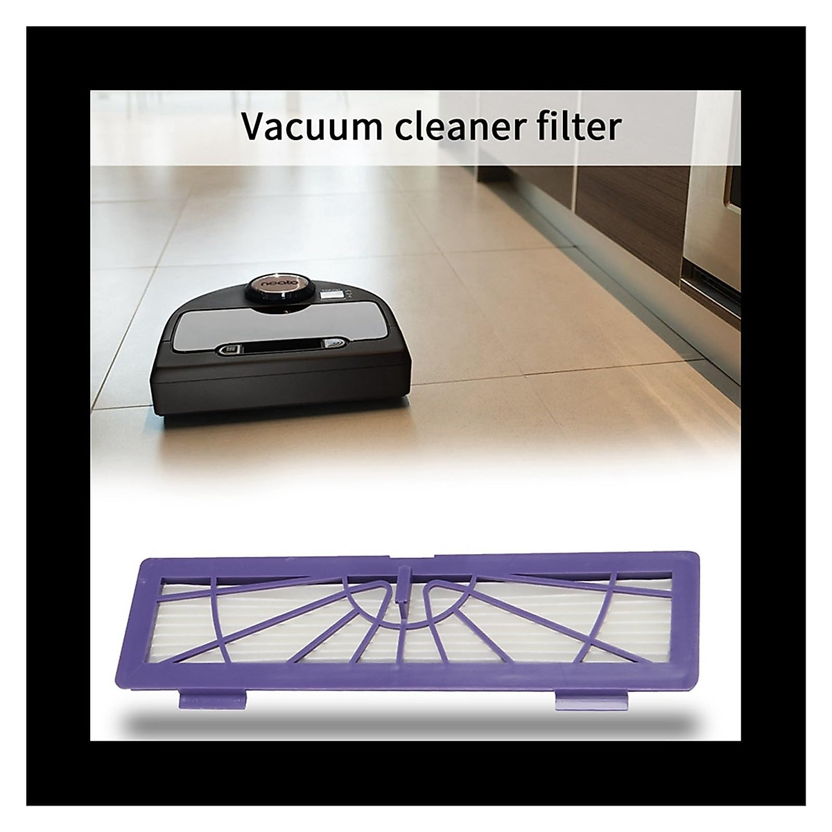 WEddle Roll Brush+Filters Kits Parts .Compatible for Neato Botvac D Series D7 D5 D3 D7500 D8500 D800