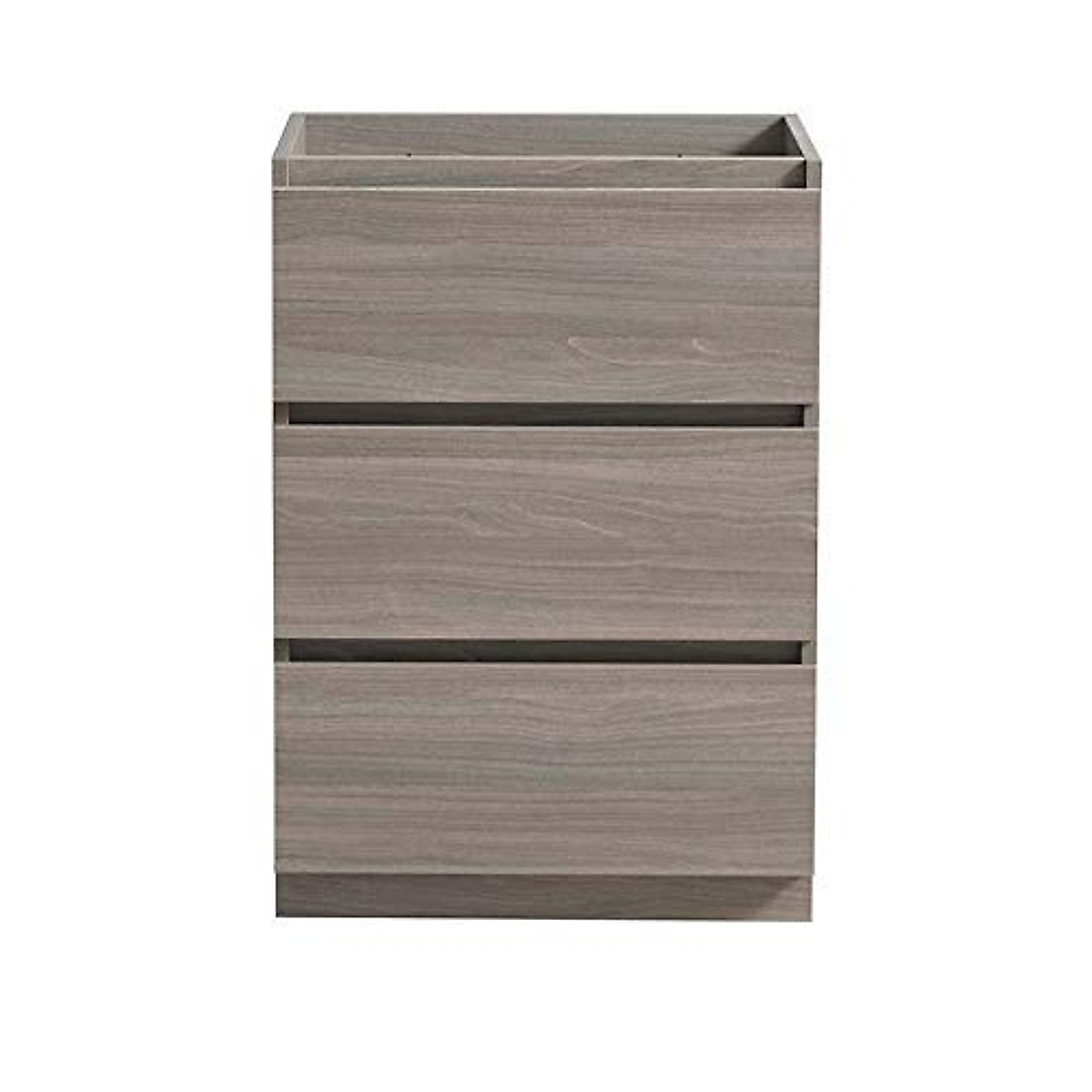Fresca Lazzaro 24" Gray Wood Free Standing Modern Bathroom Cabinet - Cabinet Only (Sink Not Included)