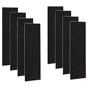 Carbon Activated Pre-Filter 4-pack for use with the Germ Guardian FLT4825 HEPA Filter, AC4800 Series, Filter B (8)