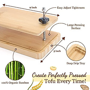 Soy Milk Maker Machine - 5 in 1 Vegan Nut Milk Maker - Nut Milk Machine Works As: Almond Milk Maker, Oat Milk Maker, Soymilk Machine, & Soup Maker Machine. Includes Tofu Making Kit w/ Tofu Press & Recipe eBook for Nut Milk & Tofu