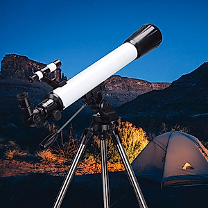 Moutec Telescope for Astronomy Beginners with Sturdy Steel Tripod, 700x70mm AZ Astronomical Refractor Telescope for Adults, Great Astronomy Gift for Kids to Explore Moon and Planets