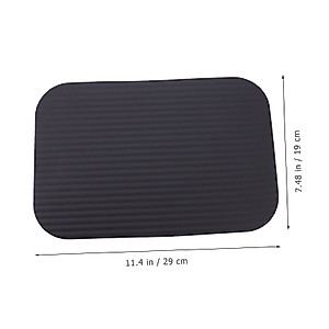 Cabilock 1pc Garden Kneeling Mat Yoga Knee Pads Cushion Garden Knee Cushion Yoga Accessories Work Knee Pads Comfort Kneeling Mat Garden Mat Garden Yoga Cushion Pads Black Fitness