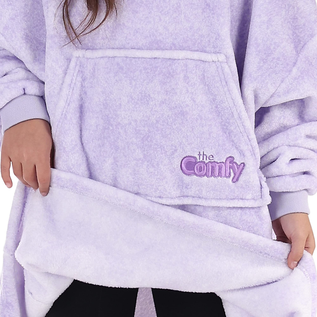 THE COMFY Dream JR | Oversized Light Microfiber Wearable Blanket for Kids, Seen On Shark Tank, One Size Fits All