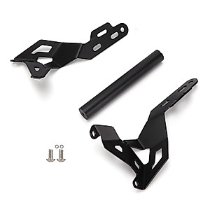 Akozon Motorcycle Phone Holder, Aluminum Mount GPS Stand Bar Replacement Fit for Triumph Tiger 800 XCX XRX 2015 2017