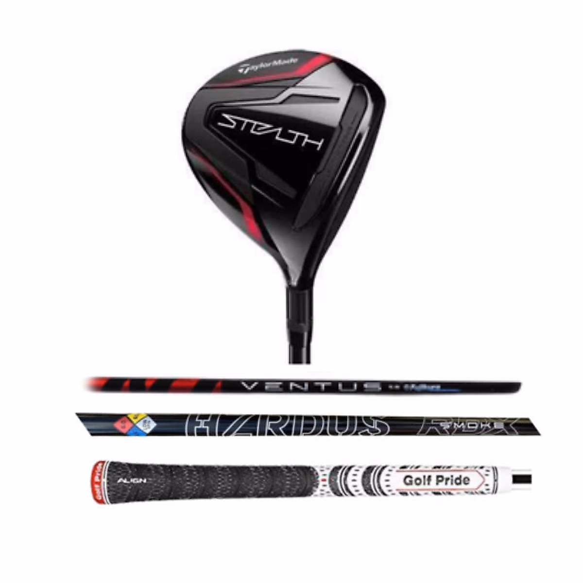 Build a Custom TaylorMade Stealth #5-18 Fairway Wood (Project X HZRDUS Smoke RDX, Stiff)