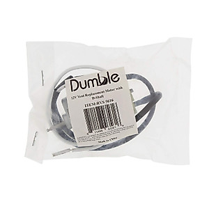 Dumble 12V RV Vent Fan Motor Replacement with D-Shaft – RV Fan Motor, Camper Vent 12 Volt Motor, RV Exhaust Fan Motor