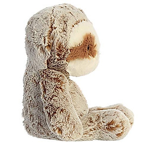 Aurora® Snuggly Sweet & Softer™ Sloth Stuffed Animal - Comforting Companion - Imaginative Play - Brown 9 Inches