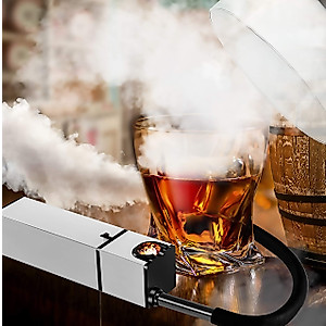Chefhut Cocktail Smoker Mini Smoke Infuser for Meat, Food,Drinks, BBQ Handheld Indoor Cold Portable Smoking Gun