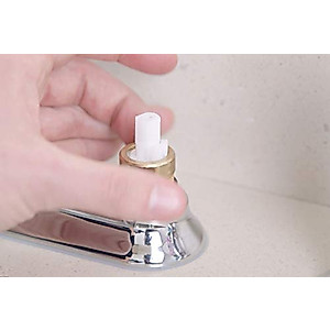 MOEN 1224 Replacement Faucet Cartridge Kit, Fits Most Double Handle Moen Faucets and Tub/Showers, Solid Brass, 1 Pack