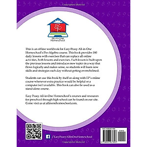 EP Math Pre-Algebra Workbook: Part of the Easy Peasy All-in-One Homeschool