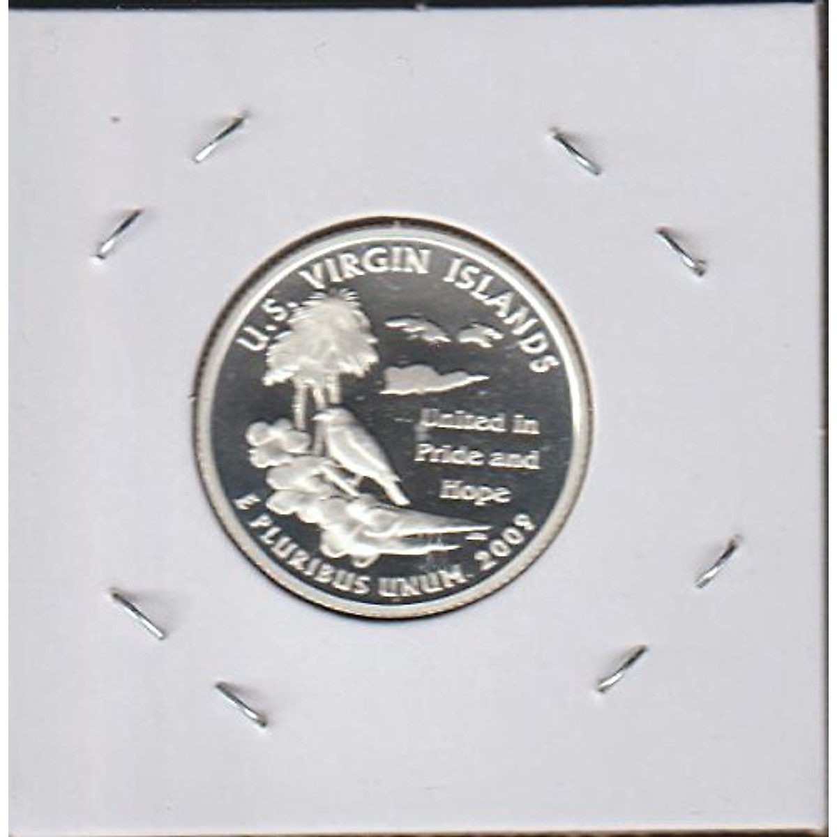 2009 S Washington State Quarter Virgin Islands Quarter Superb Gem Proof DCAM US Mint