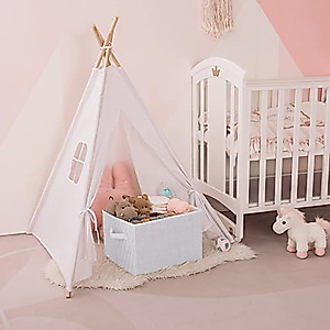 GRANNY SAYS Bundle of 3-Pack Rectangle Storage Bins & 3-Pack Rectangle Lidless Storage Bins