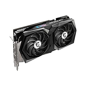 MSI Gaming GeForce RTX 3050 8GB GDDR6-128-Bit HDMI/DP PCIe 4 Torx Twin Fans Graphics Card for PC Gaming, NVIDIA GPU Video Card (RTX 3050 Gaming X 8G) Computer Graphics Cards (Renewed)