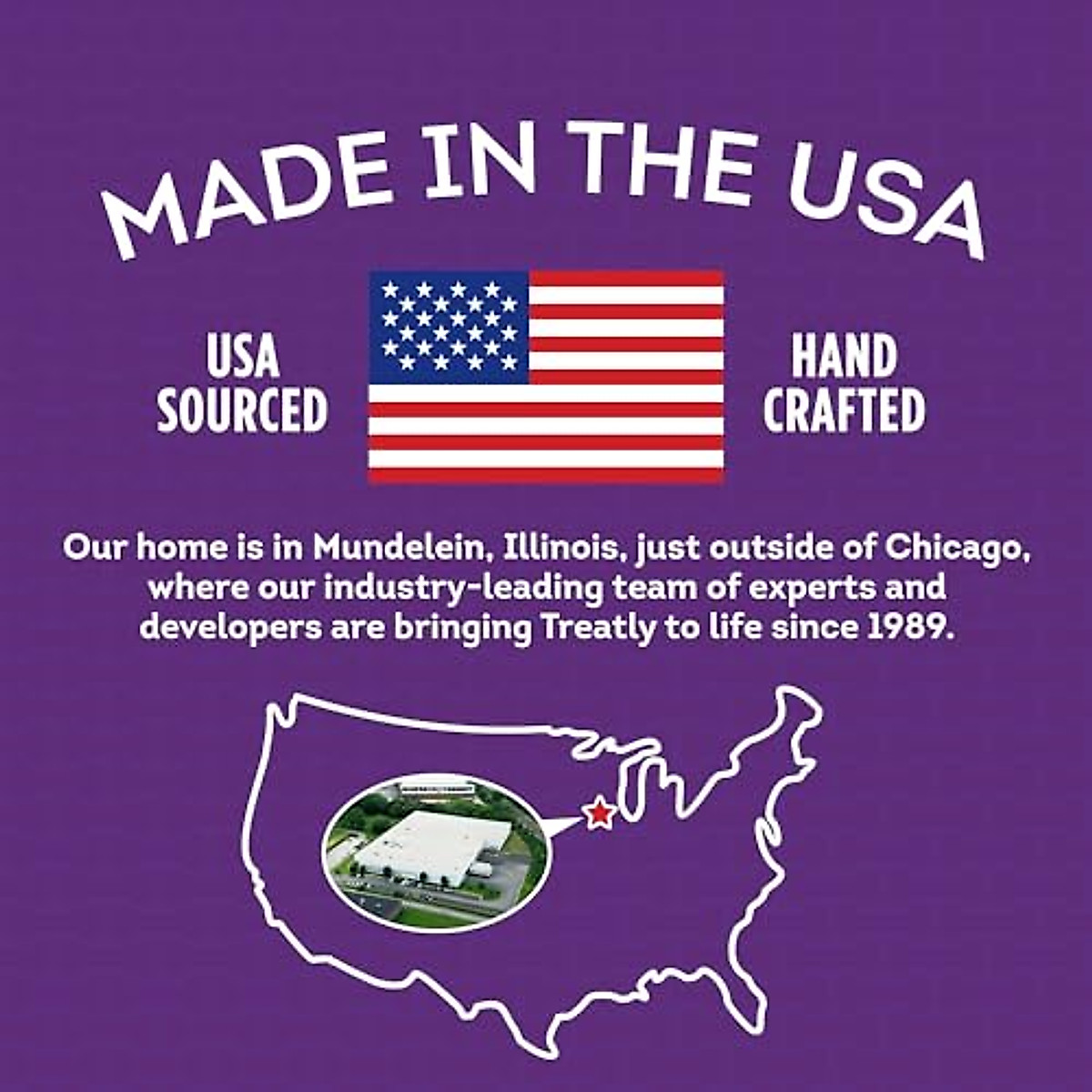 Treatly USA Collagen Twist Rolls 12-13" Dog Chew Treats - Natural Flavor, 4 Count/1 Pack