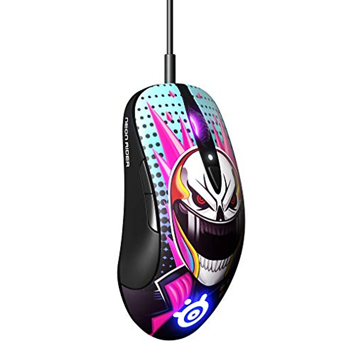 SteelSeries Sensei Ten - Gaming Mouse - 18, 000 CPI Truemove Pro Optical Sensor - Ambidextrous design - 8 Programmable Buttons - CS: GO Neon Rider Edition PC