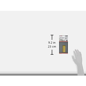 Bosch Professional 2608605257 Wood Top Velcro 8 hole93x185 G180, 93 x 186 mm