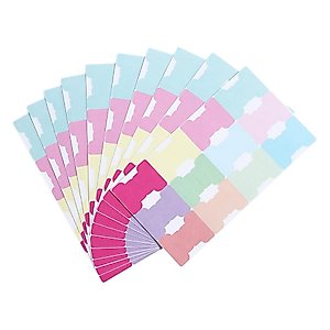 120pcs Index Tabs Index Label Sticker Flags Self-Adhesive Paper Tabs Book Pages Markers File Tabs Sticky Index Tabs Sticky Note Tags