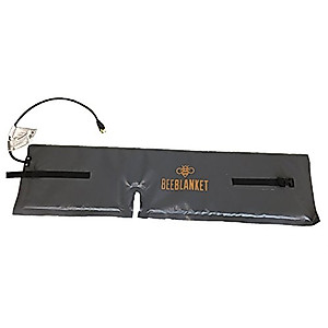 Powerblanket BB05GV Bee Blanket Honey Heater, 5 gal Pail Heater with Cutout for Gate Valve, Charcoal Gray