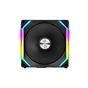 Lian Li UNI Fan SL140 RGB x1 140mm Revolutionized Daisy-Chain ARGB Fan - Black