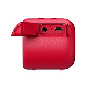 Sony SRS-XB01 Compact Portable Bluetooth Speaker: Loud Portable Party Speaker - Built in Mic for Phone Calls Bluetooth Speakers - Red - SRS-XB01