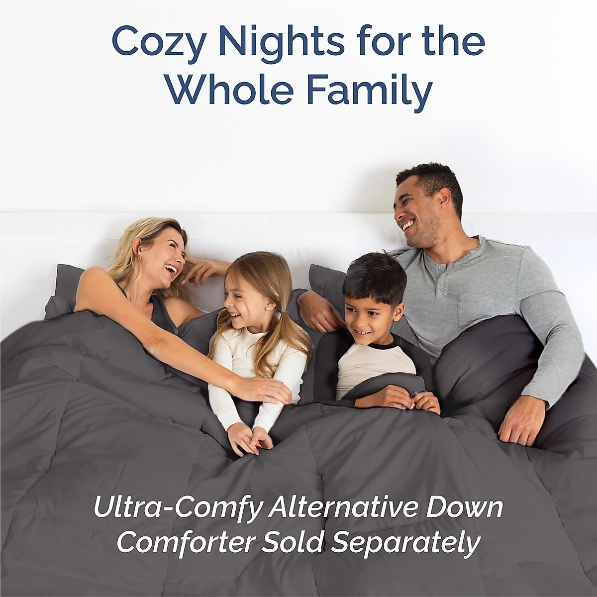 King Size Sheet Set - 6 Piece Set - Hotel Luxury Bed Sheets - Extra Soft - Deep Pockets - Easy Fit - Breathable & Cooling Sheets - Wrinkle Free - Comfy - Gray - Grey Bed Sheets - Kings Sheets - 6 PC