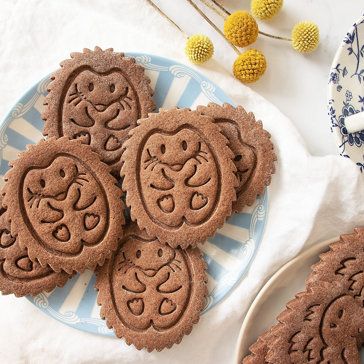 Set of 2 Hedgehog cookie cutters, 2 pieces - Bakerlogy