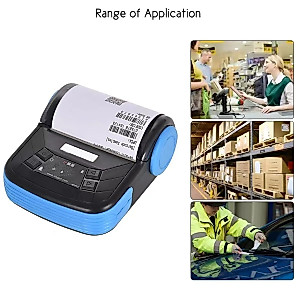 HHOP GOOJPRT MTP-3 80mm BT Thermal Printer Portable Lightweight for Supermarket Ticket Receipt Printing