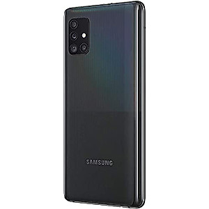 SAMSUNG Galaxy A51 128GB (6.5 inch) Display Quad Camera 48MP A515U Black Unlocked (Renewed), A51 128GB A515U