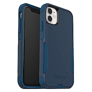 OtterBox iPhone 11 Commuter Series Case - BESPOKE WAY (BLAZER BLUE/STORMY SEAS BLUE), slim & tough, pocket-friendly, with port protection