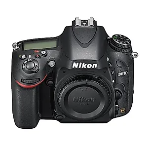 Nikon D610 Digital SLR Camera (Body Only) 24.3MP FX-Format CMOS Sensor DSLR Camera