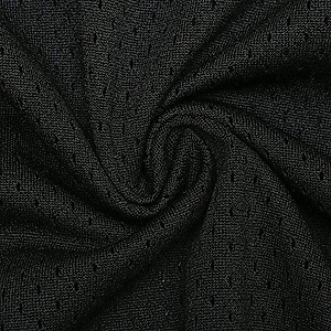 BOROLIN Mens Basketball Jersey TAZ Moive Space Sports Shirts (Black, Small)