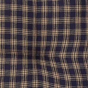 Park Designs Sturbridge Navy Chair Pad