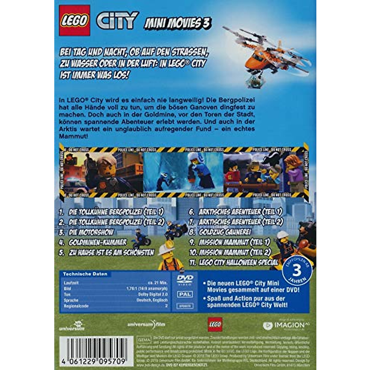 LEGO City Mini Movies DVD 3