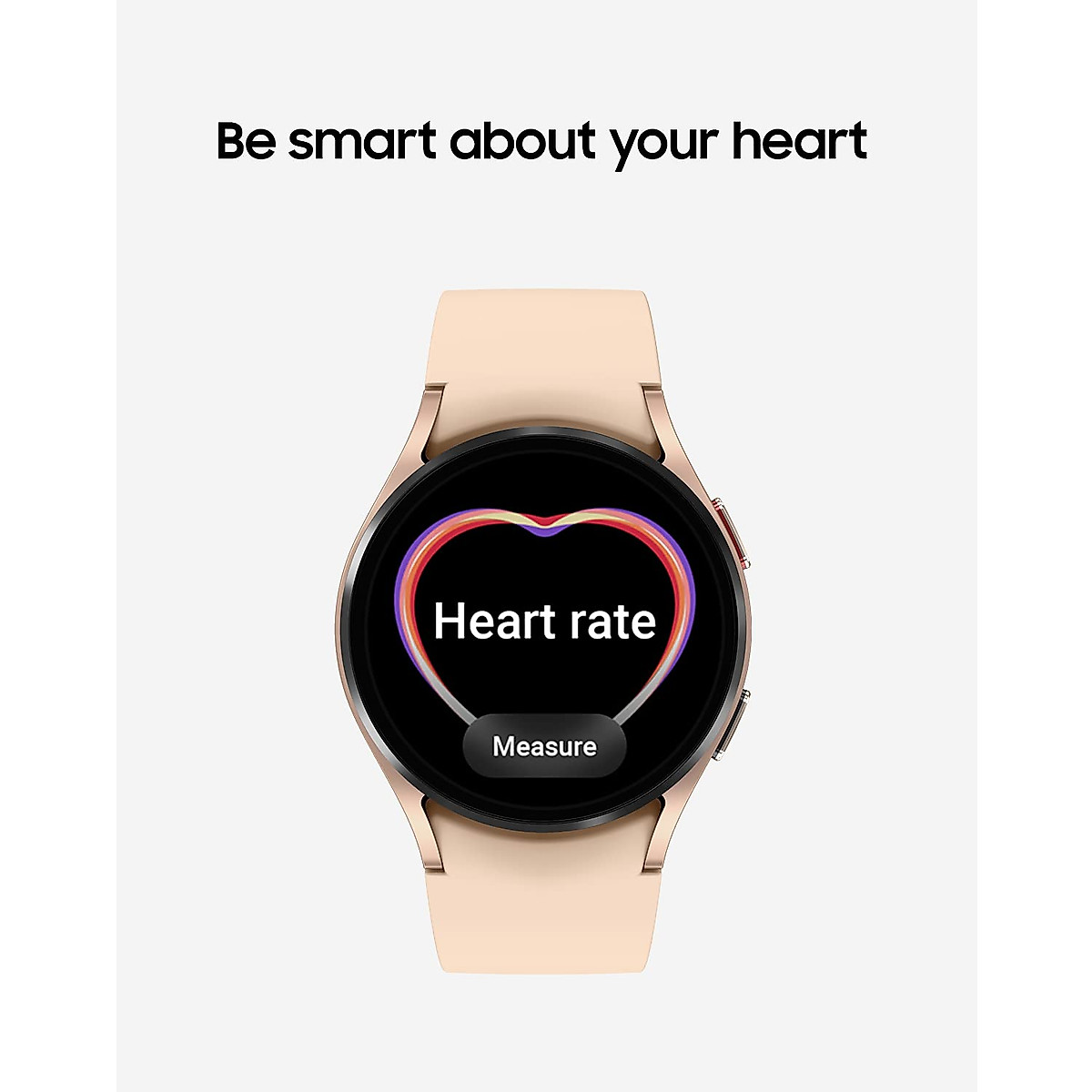 Samsung Galaxy Watch 4 40mm Smart Watch Bluetooth - Pink Gold (Renewed)