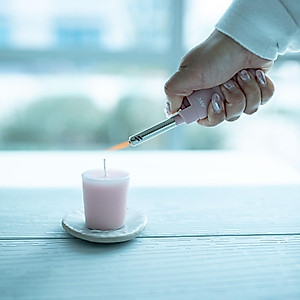 MK Lighter 10PCS Candle Lighters, Windproof Flame, Ideal as Lighters for Candle, BBQ Lighters, Camping Lighters, Outdoor Lighters, Butane Refillable Lighters, Multipurpose Lighters (3BL PASTEL)