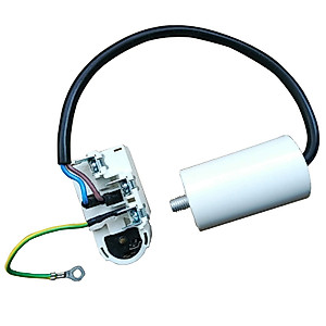 XHSESA Refrigerator Starter TY-QZ-108 Protector B52-120 Compressor Relay Accessories with 4.5UF Capacitor For Haier Refrigerator