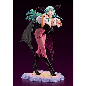 Kotobukiya Darkstalkers: Morrigan Bishoujo Statue,Multicolor