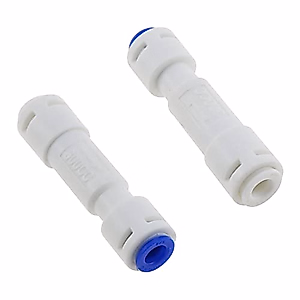 ZZHXSM Flow Restrictor 2PCS 1/4inch 300CC Flow Restrictors with Quick Connect for RO Reverse Osmosis