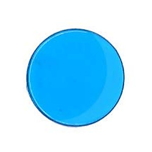 Regal Bingo Plastic Bingo Chips 500 Pcs - Clear Transparent Counters Game Chips Set for Board Game - Fun Bingo Night - 3/4 Inch Green Color